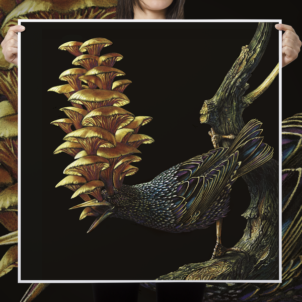 Marald Van Haasteren "16: Dreamsquasher (Cover)" Giclee Print - Deathwish Inc Europe